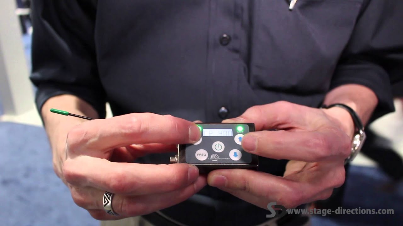 Lectrosonics SSM at NAB - YouTube