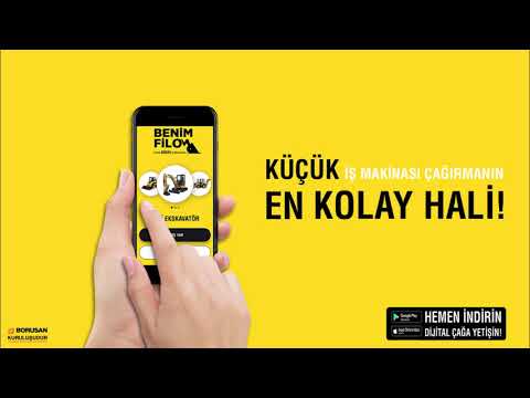 Küçük İş Makinası Çağırmanın En Kolay Hali!