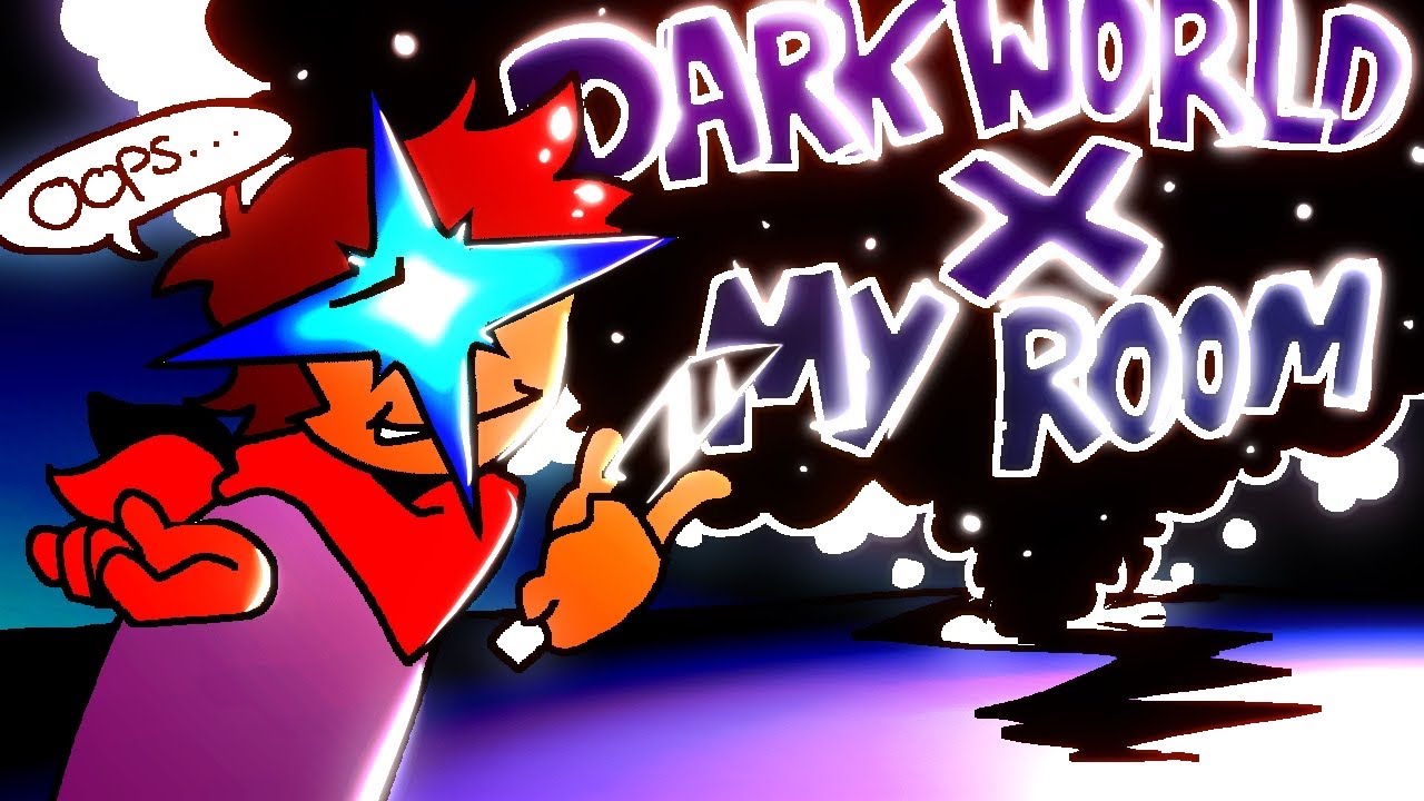 Turning my room into a DARKWORLD || DELTARUNE - YouTube