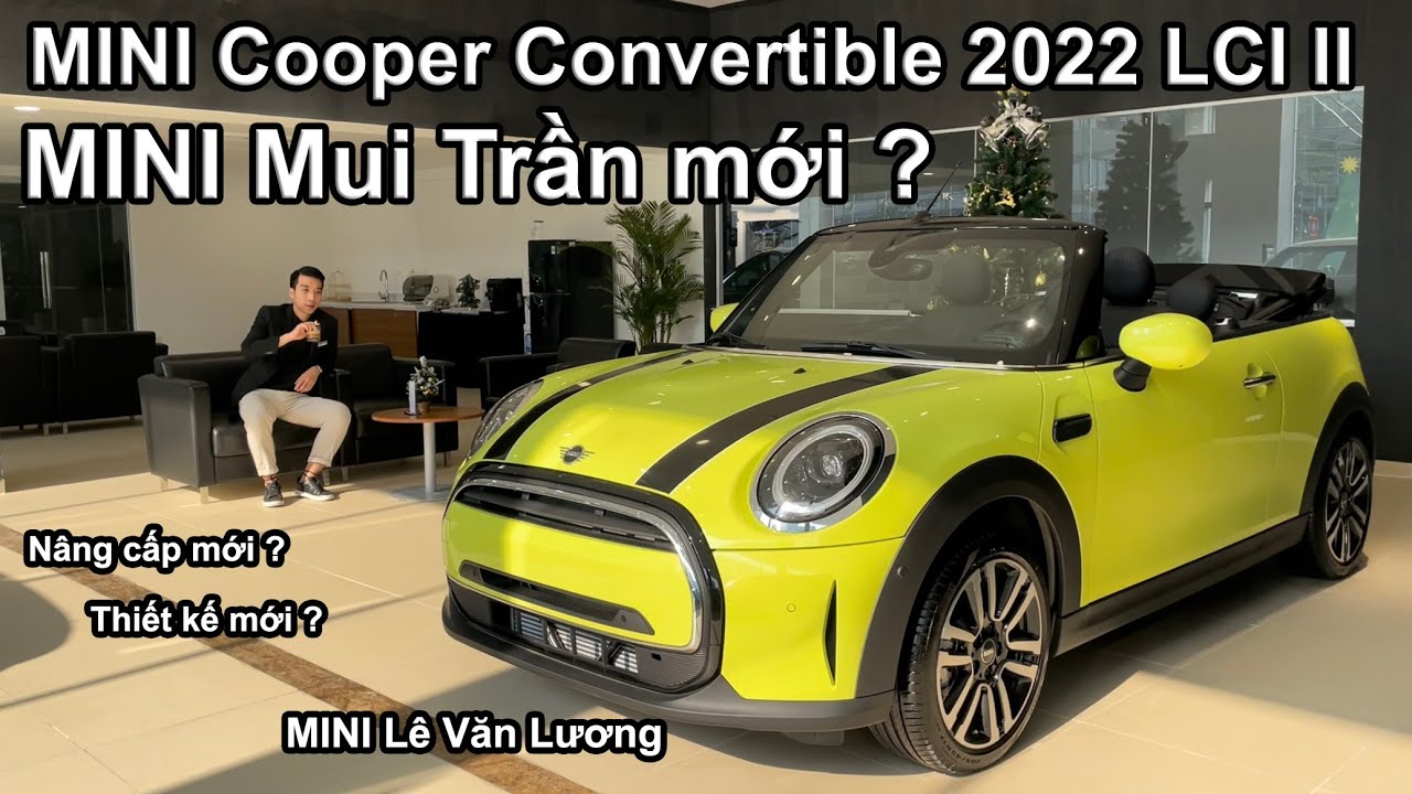 MINI Cooper Convertible 2022 - Khám phá MINI Cooper mui trần (Zesty ...