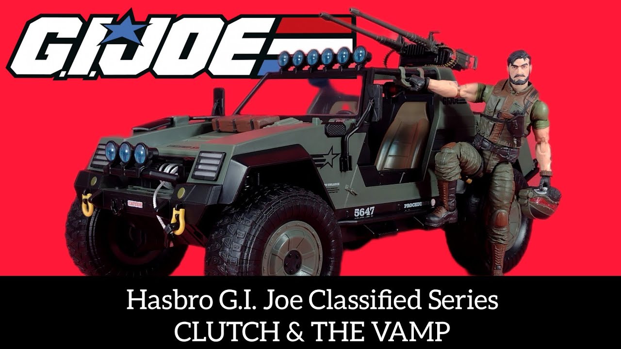 HASBRO G.I.JOE CLASSIFIED SERIES Clutch & the VAMP Pulse Exclusive ...