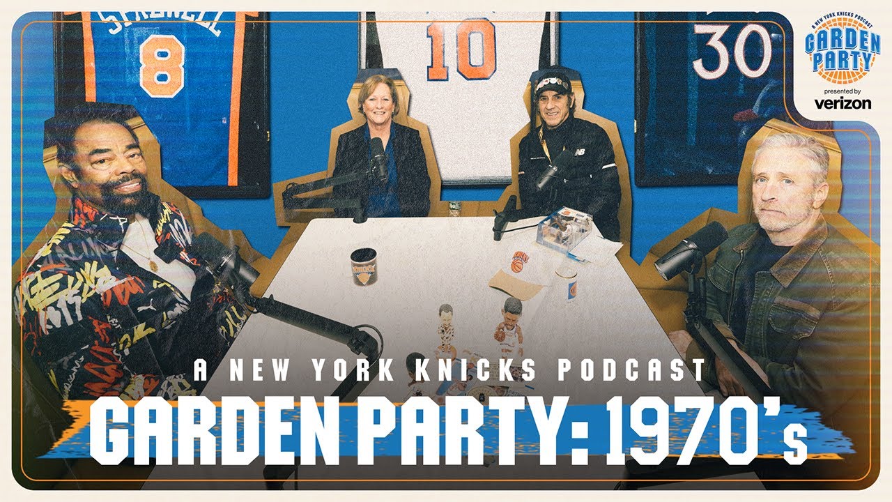 Walt "Clyde" Frazier and Jon Stewart Relive the 1970's | Garden Party ...