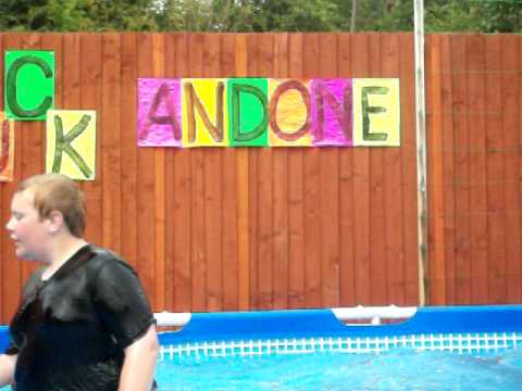 *!FAT BOYZZ SWIM!* POOL PARTAY!!*WANNA BE WRESTLERS!!*