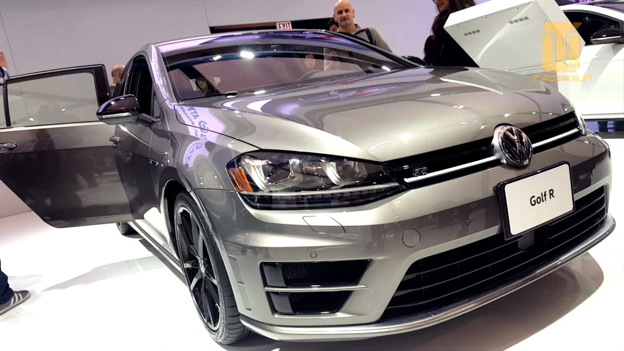 2017 Volkswagon Golf R | Autoshow Toronto 2017 - YouTube