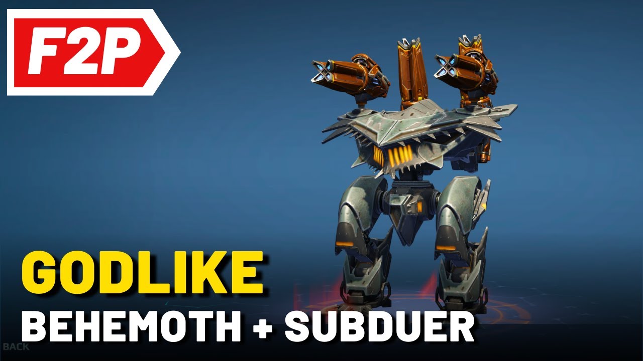 Behemoth Subduer - War Robots Free to Play Gameplay (No Commentary) WR ...