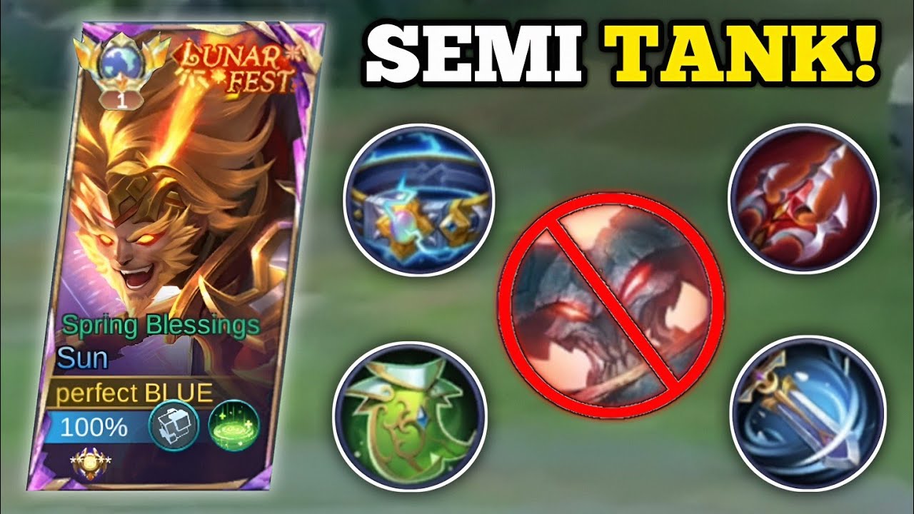 THIS IS WHY SEMI TANK SUN IS BEST TO OUTPLAY YOUR ENEMIES! (must try!💀 ...