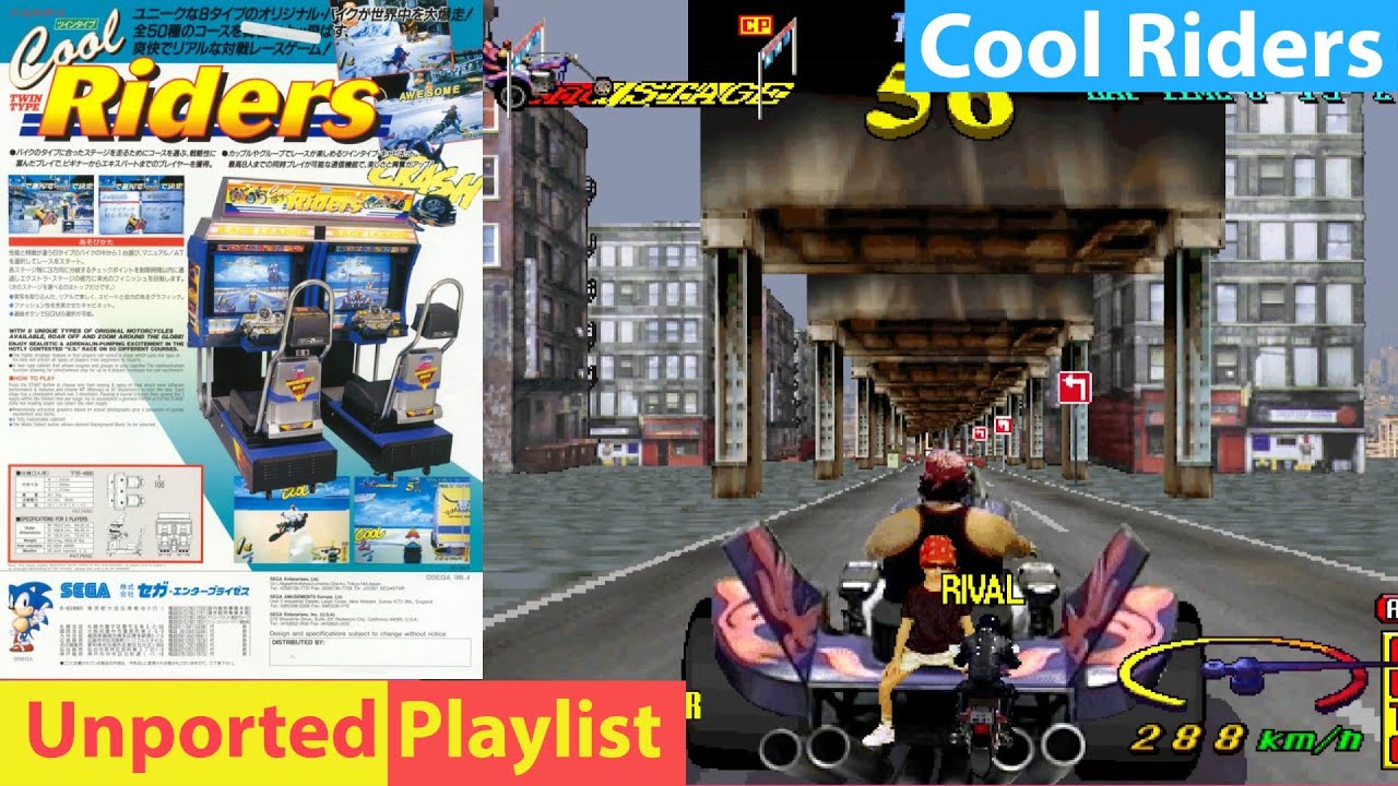 Sega's Underrated Racing Game! Cool Riders and Sega's Spiritual Sequel ...