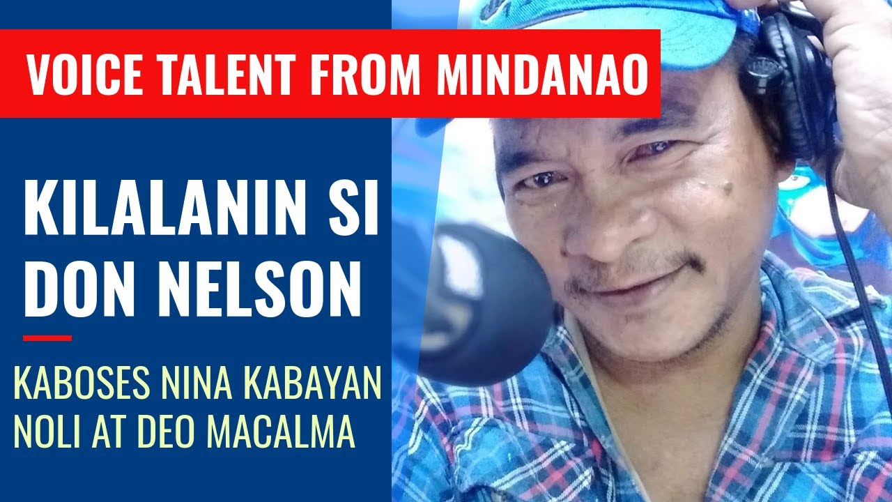 Voice Talent Kayang Gayahin sina Peter Musngi, Deo Macalma, Noli De ...
