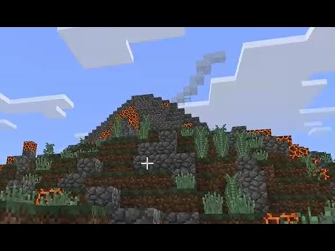 Minecraft Volcano Building stream - YouTube