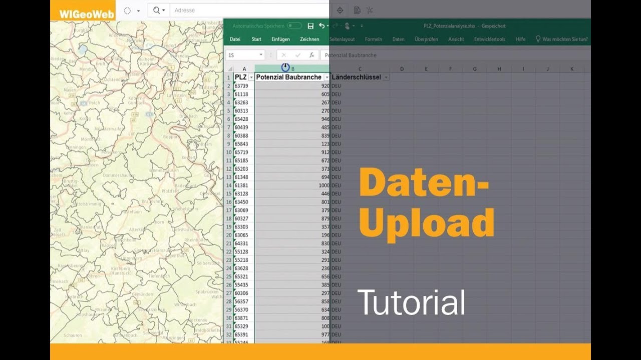 WebGIS WIGeoWeb – Upload von Daten per Excel, QGIS und CMS (Tutorial ...