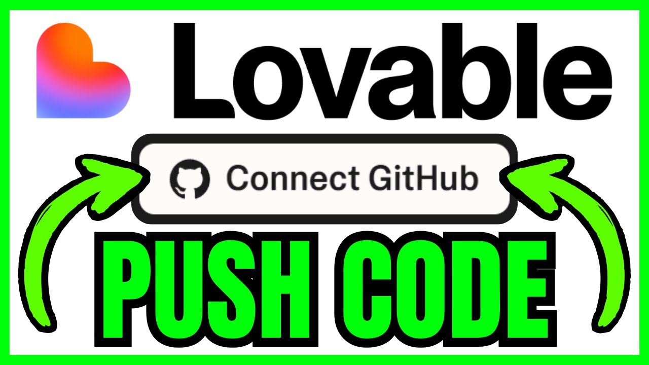 How To PUSH CODE From Lovable To GitHub (QUICK & EASY) 2025 - YouTube