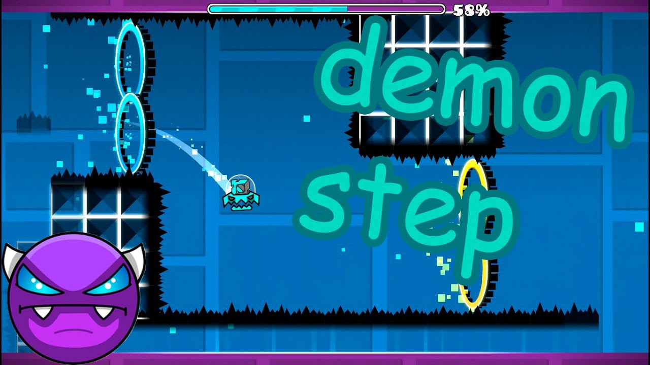 "demon step" 100% - (easy demon) by elemelon - YouTube