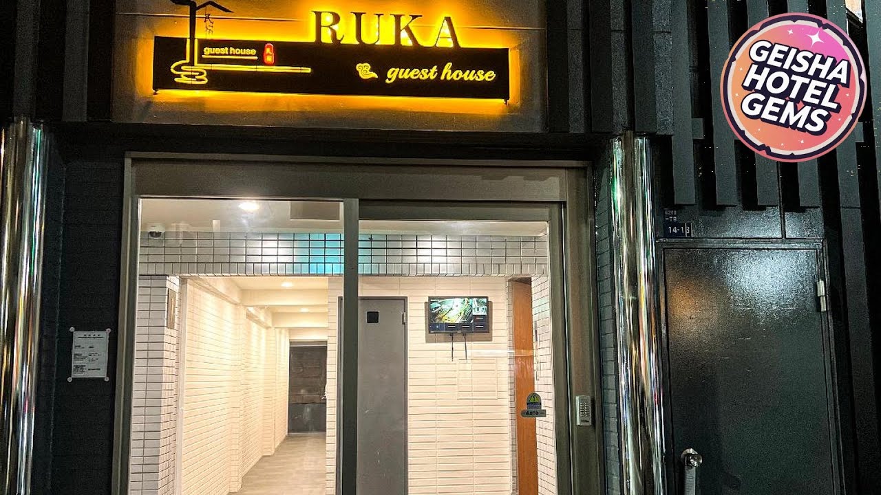 RUKA guest house | Osaka, Japan | Hotel Review 🏨 - YouTube