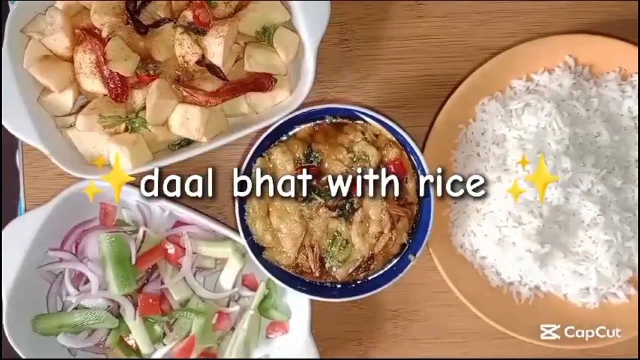 Easy daal bhat recipe 🥘 MUST TRY !! #pakistanirecpie #indianfood - YouTube