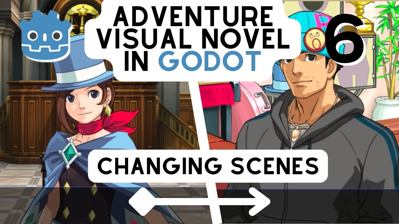 The Best Way to Change Scenes in Godot! | VN Tutorial Pt.6 - YouTube