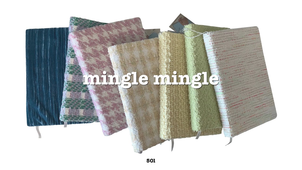 mingle mingle unboxing 🍭🍬 | my new journal ・ 밍글밍글 언박싱 ・ 새 다이어리 소개 ...