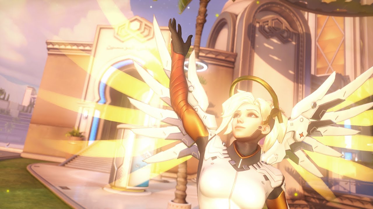[Overwatch] Mercy highlight intro - Heroes Never Die - YouTube