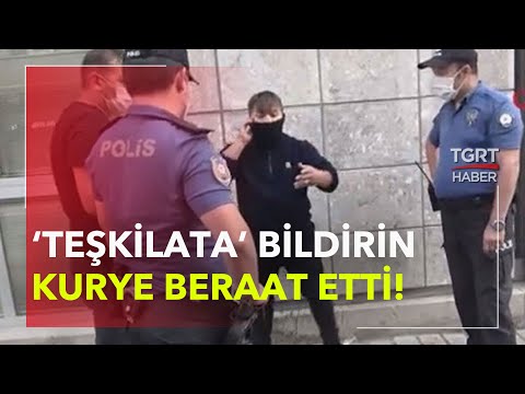 'Bana Teşkilatın Numarasını Verin' Sözleriyle Gündeme Oturan Kurye Beraat Etti - TGRT Haber