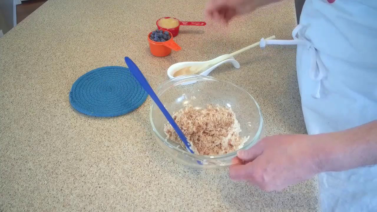 Apple Blue Berry Rice Pudding with Splenda - YouTube
