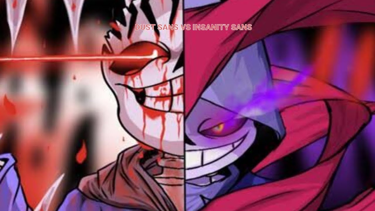 Dust sans Vs insanity sans (sticknodes animation) - YouTube