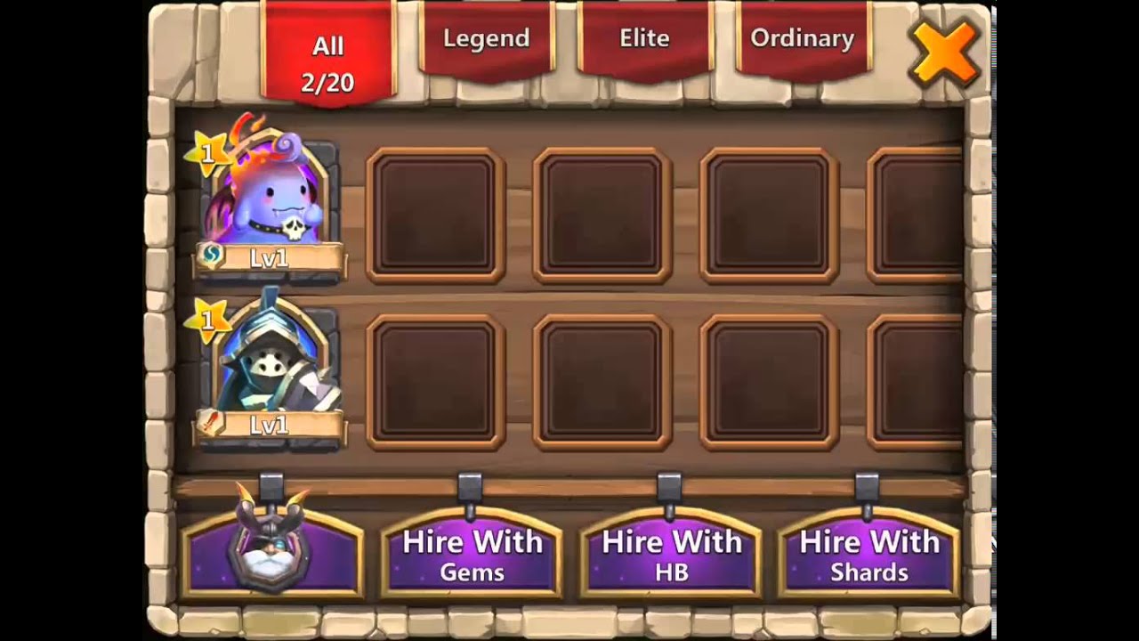 Castle Clash Game Play #1 - YouTube