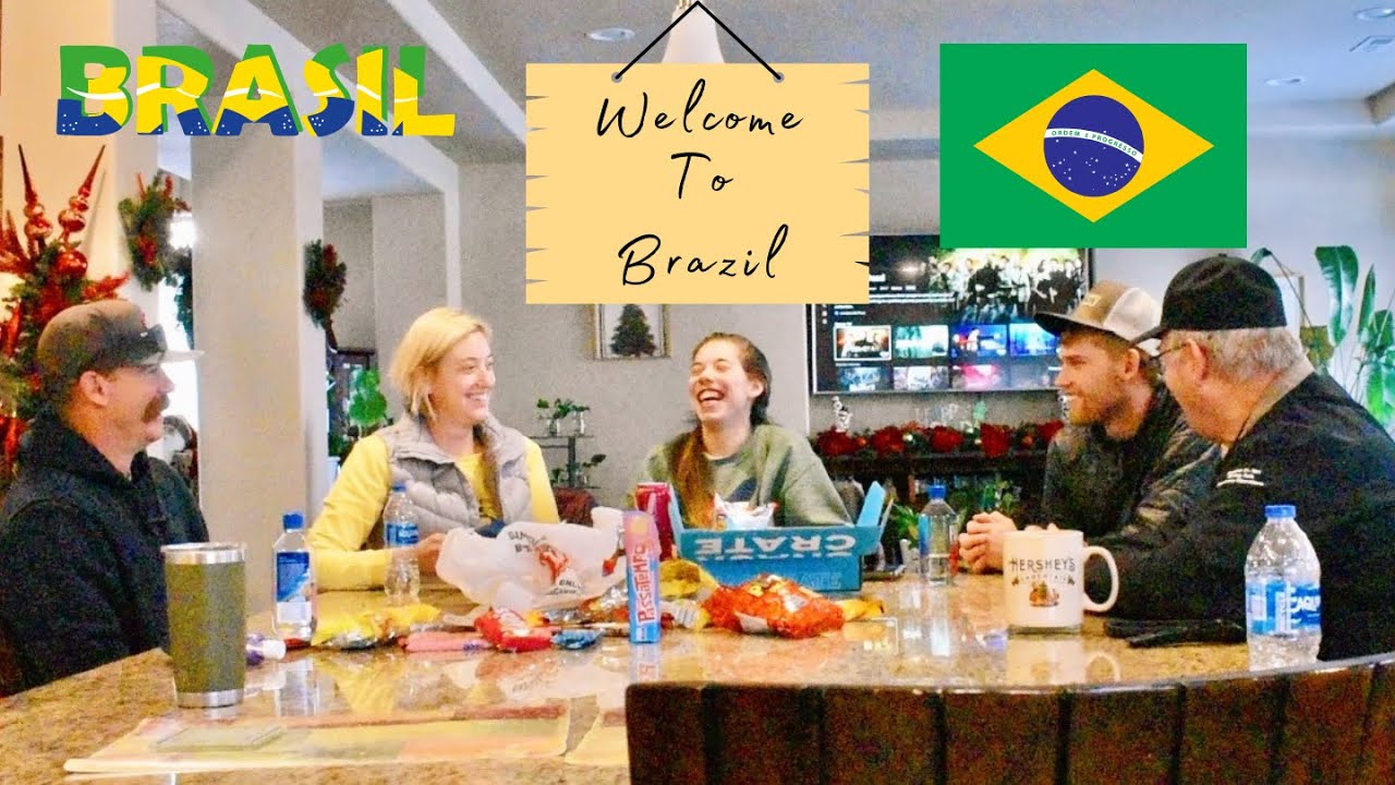 Trying The Brazil Snack Crate Box S2:EP2 - YouTube