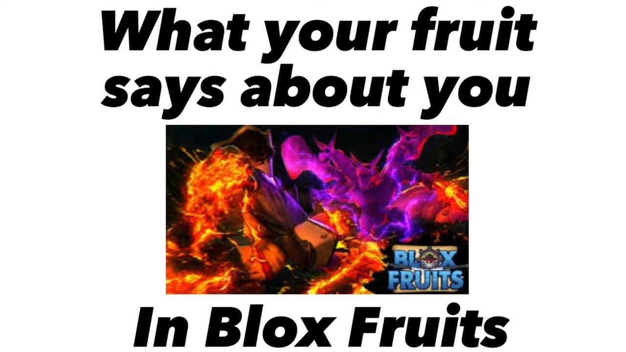 What your fruit Says About YOU (bloxfruits video) - YouTube