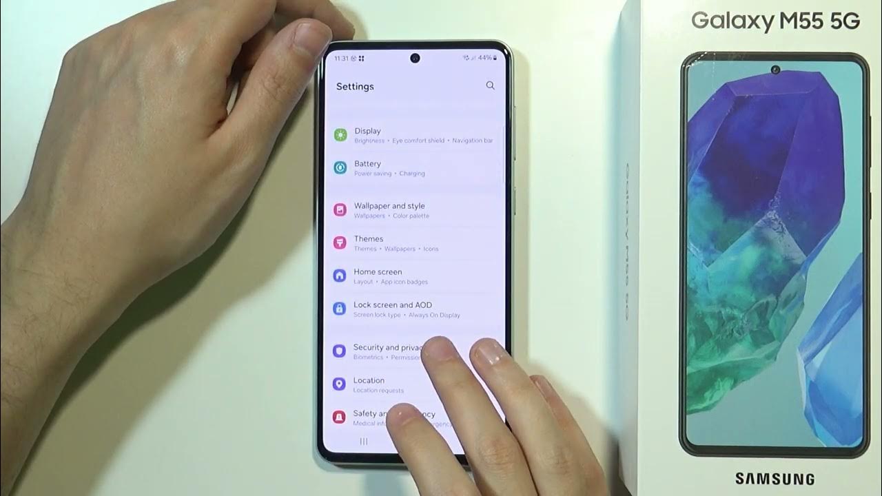 How to Install Unknown Apps on Samsung Galaxy M55 5G - YouTube