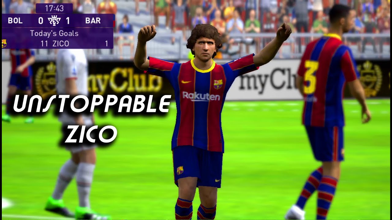 UNSTOPPABLE BEAST LEGEND ZICO PLAYING INSANE SKILLS PES 2020 - YouTube