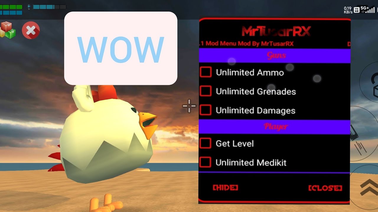 CHICKEN GUN MOD MENU 4.4.03 - YouTube