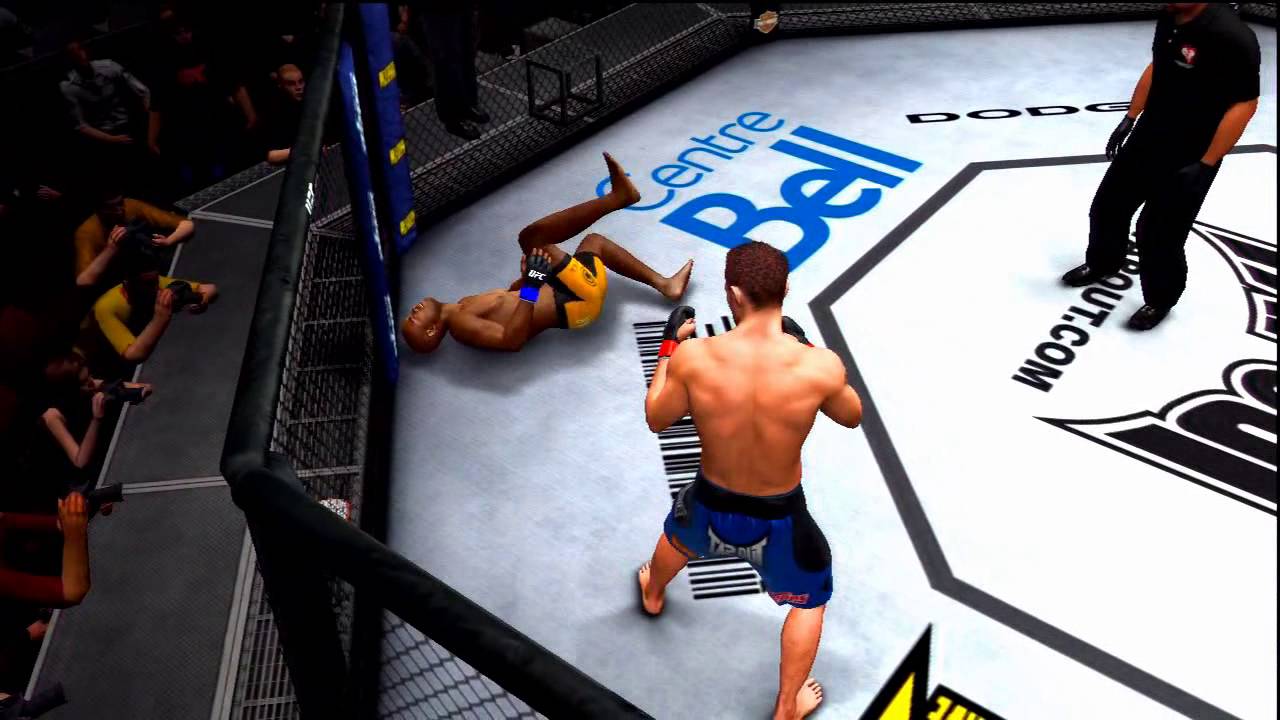 UFC: Anderson Silva Broken Leg Replay #3 HD - YouTube