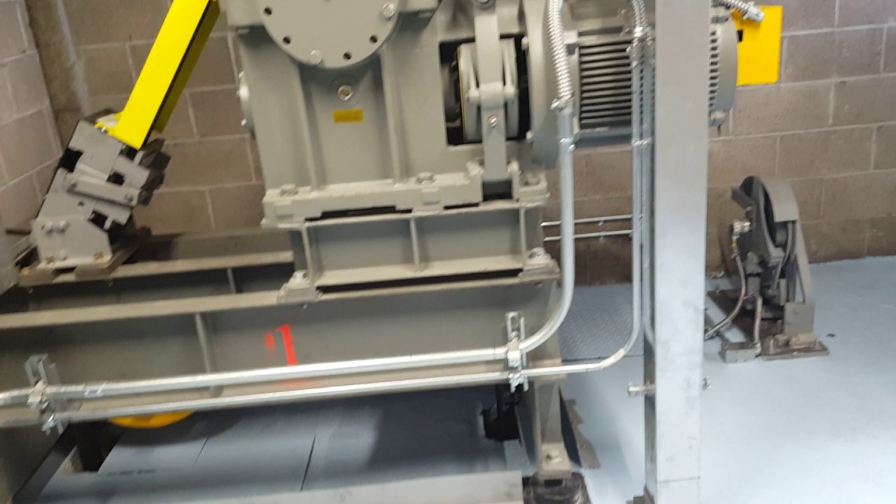 CKG Elevator Motors in Penthouse of Scotia Towers - YouTube