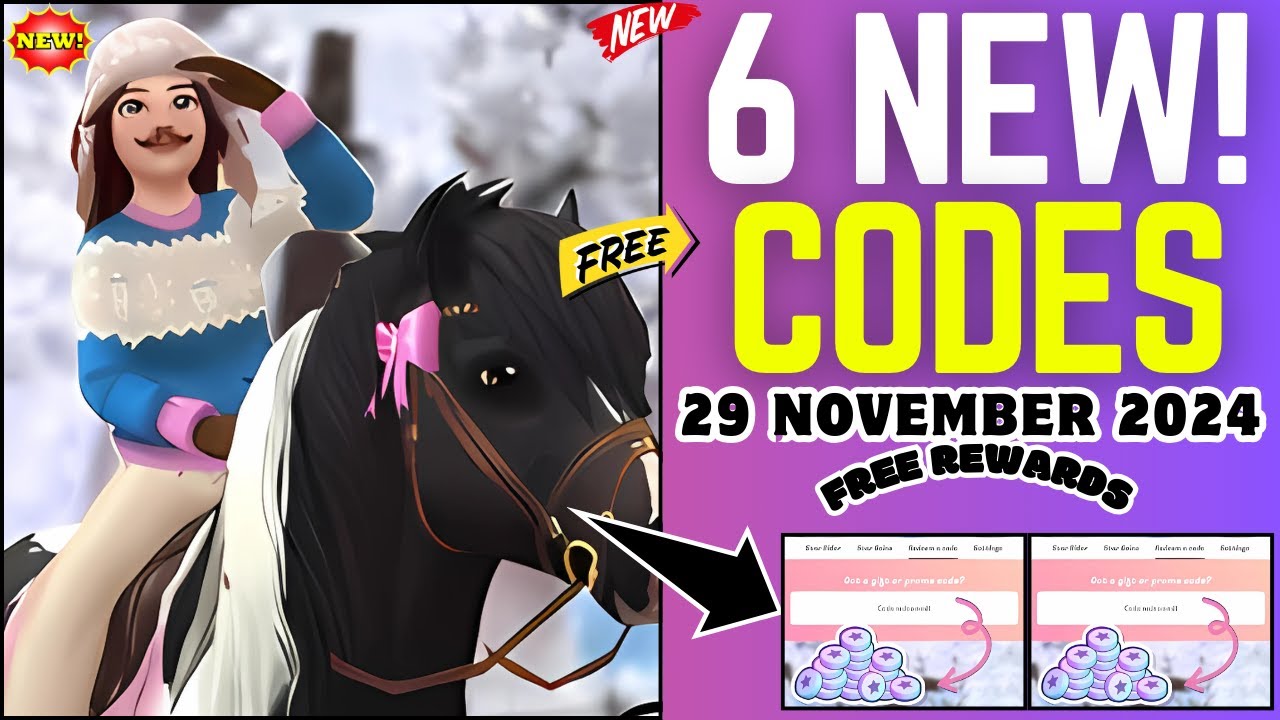 UPDATED CODES ⚠️ STAR STABLE REDEEM CODES 29-NOVEMBER 2024 - STAR ...
