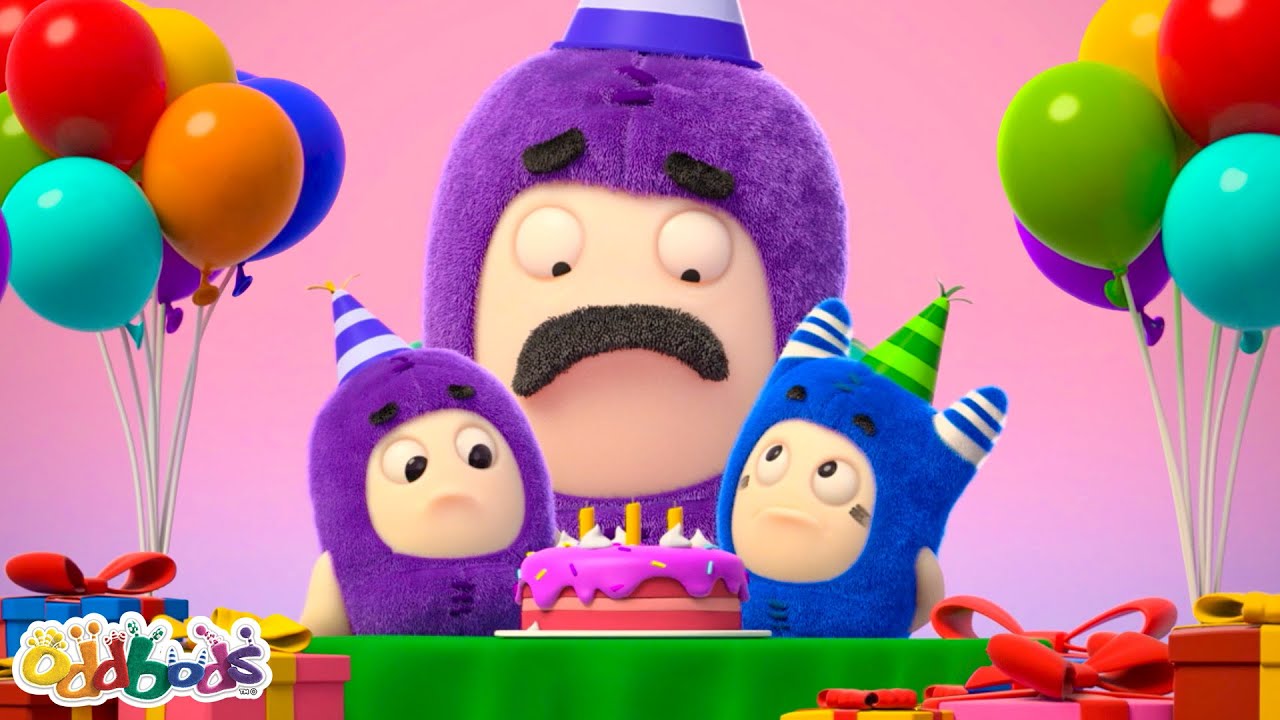 Baby Jeffs Birthday Bash! | 3 HOURS! | BEST Oddbods Full Episode ...