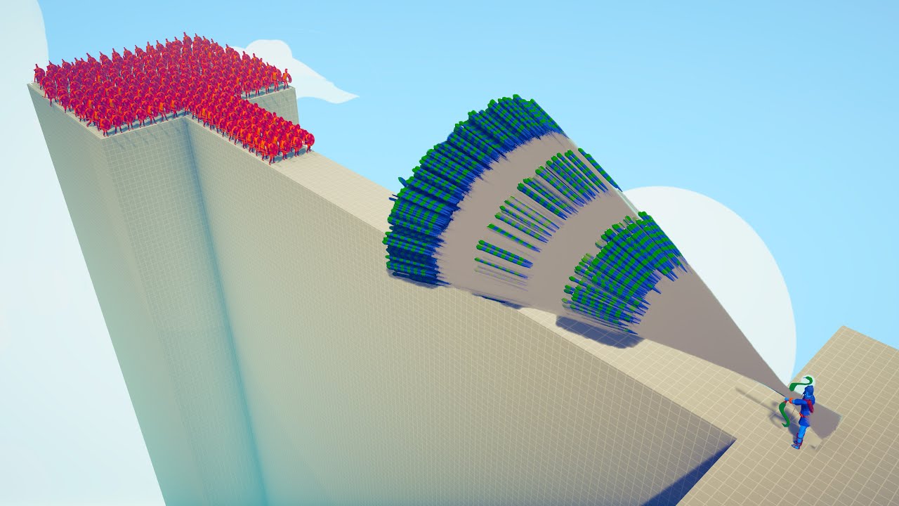 Can 100x HOPLITE Cross the Bridge - Totally Accurate Battle Simulator ...