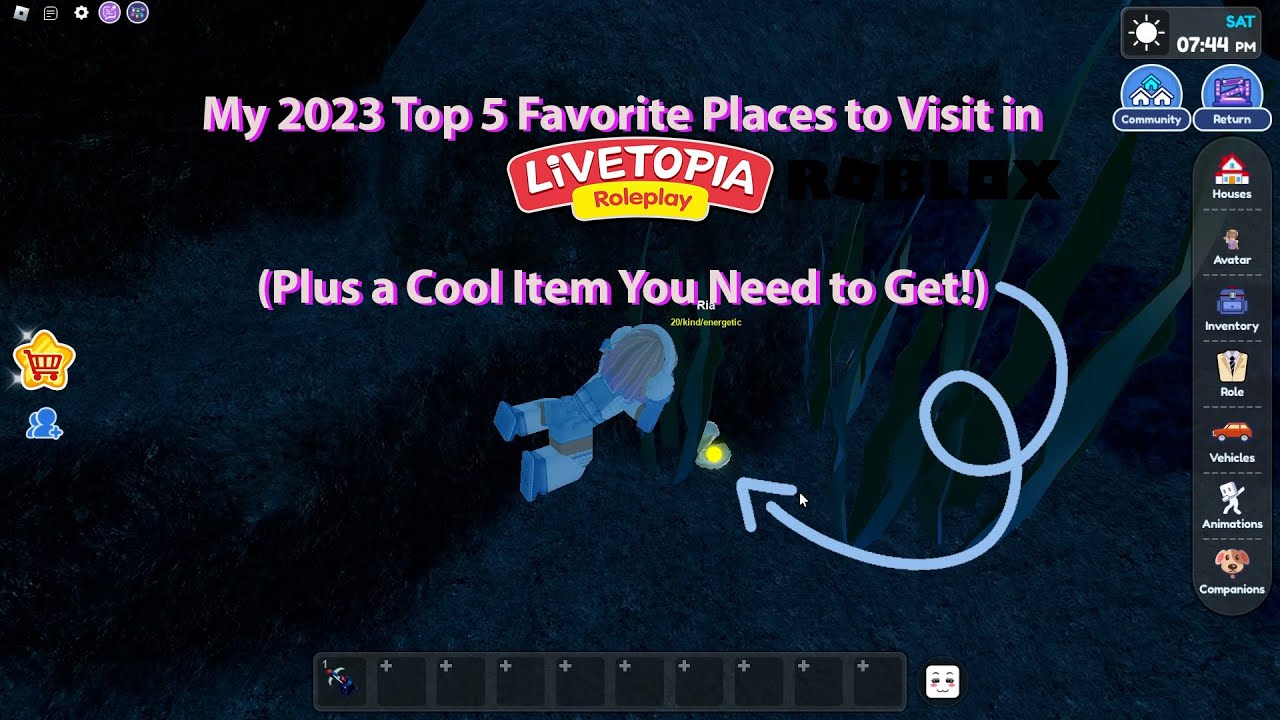 My 2023 Top 5 Favorite Places to Visit in Livetopia Roblox (Plus a Cool ...