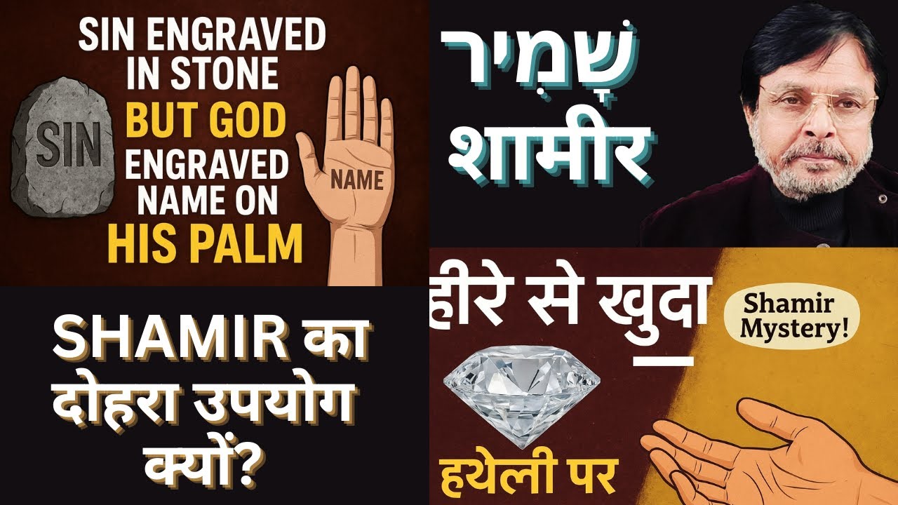 “Sin Carved with Diamonds and God’s Name Carved on the Palm of His Hand ...