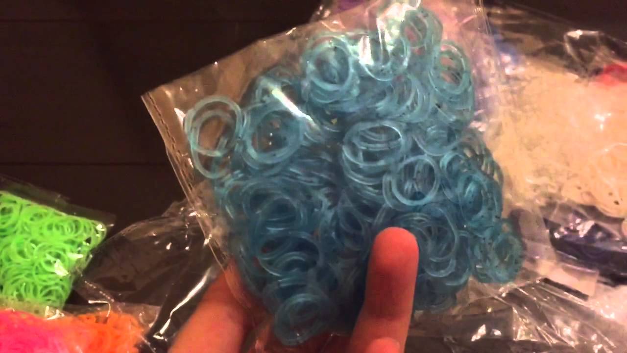 HUGE Loom Band Haul - YouTube