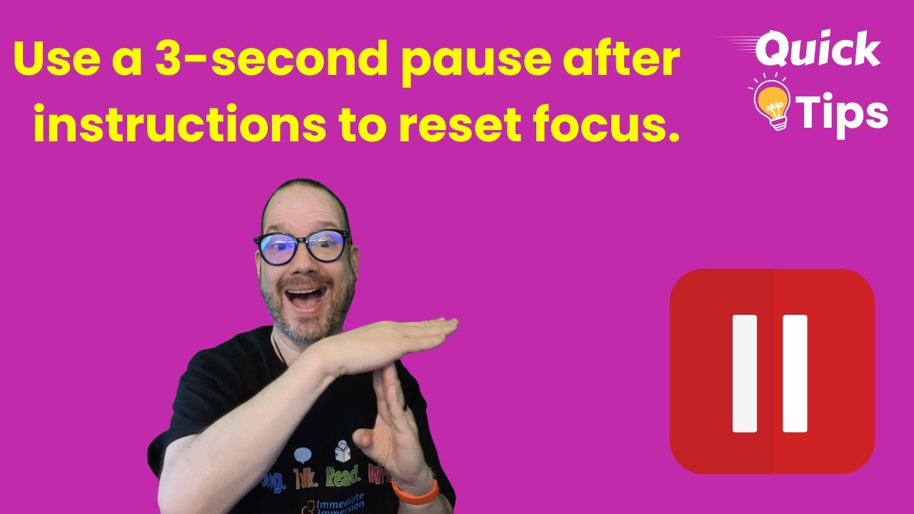 The 3-Second Pause That Instantly Resets Classroom Focus - YouTube