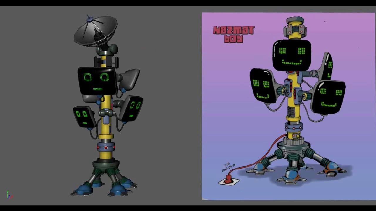 CRT POD Bot Concept - YouTube