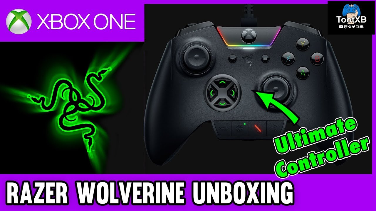 Razer Wolverine Ultimate Controller Unboxing (TootXB) - YouTube