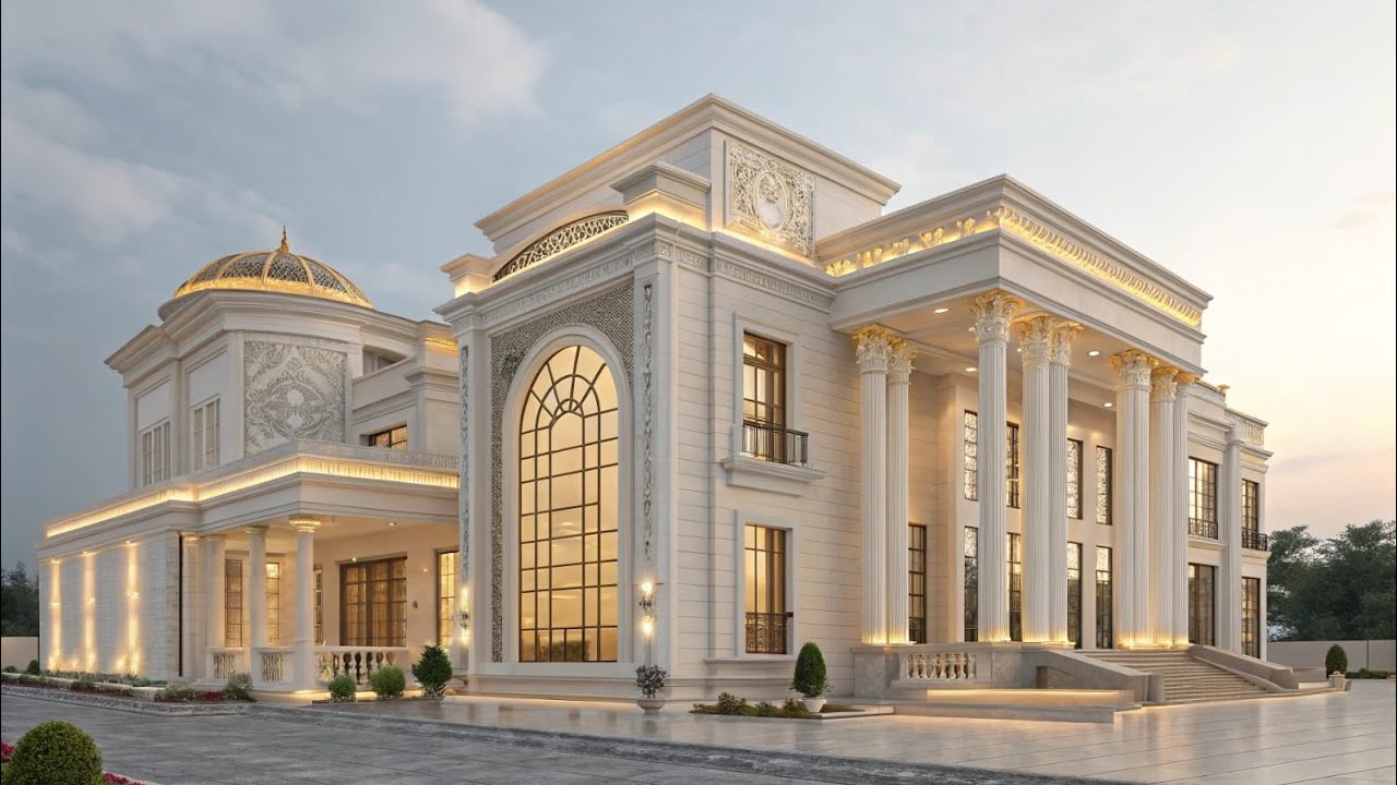 🏰 Luxury 🌲Royal 🪴Palace🌸 Mansion | Modern Dream House Design ...