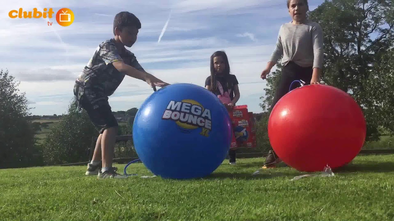 Wicked Mega Bounce Inflatable Balls Time lapse - YouTube