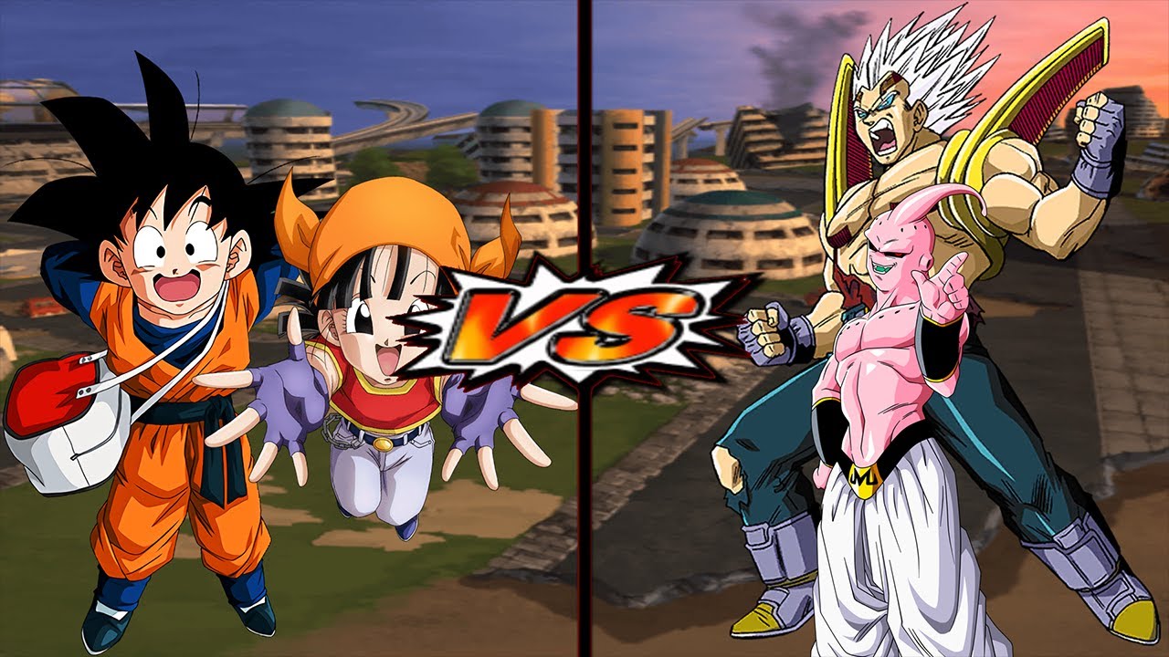 DBZ BT3: PAN (GT) & KID GOTEN VS SUPER BABY VEGETA & SUPER BUU ...