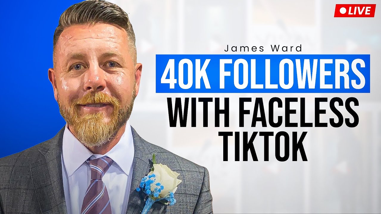 James' Faceless Journey to 40K TikTok Followers - YouTube