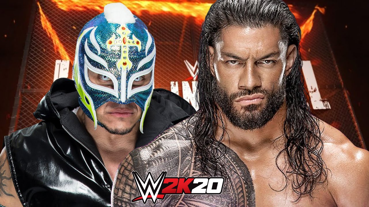 ROMAN REIGNS vs REY MYSTERIO | WWE 2K20 - YouTube