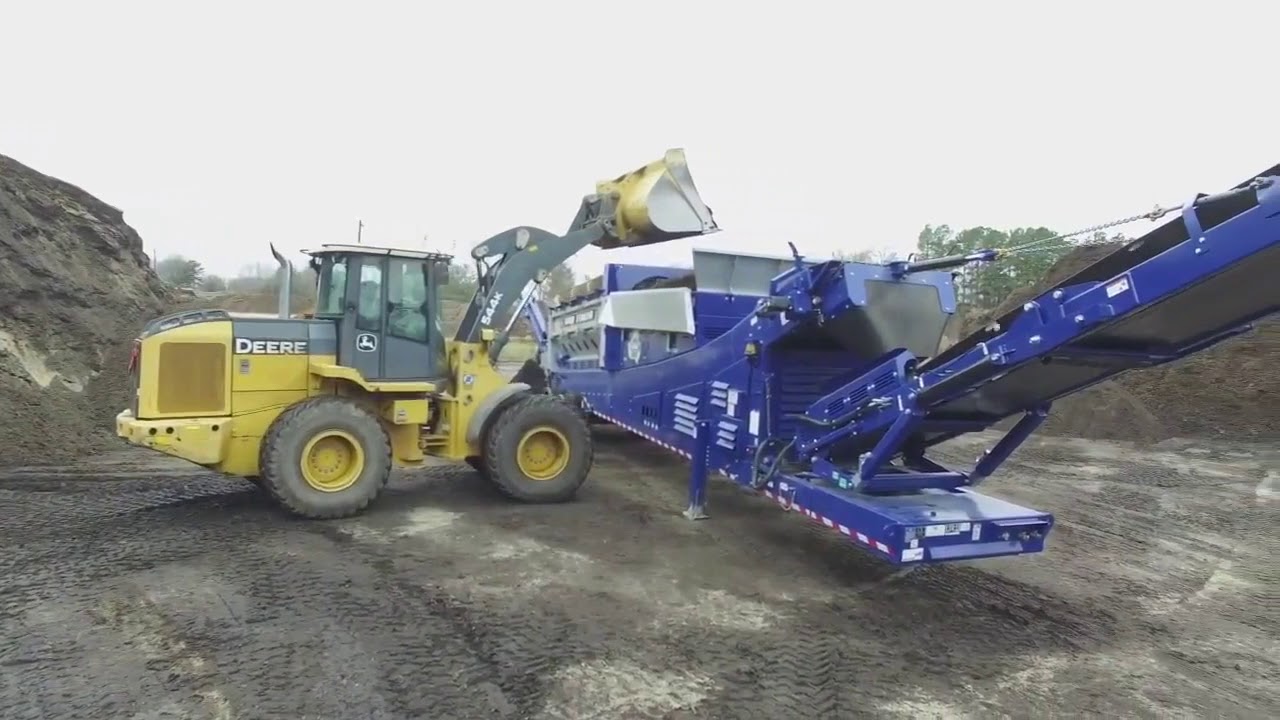 EDGE TRM516 Trommel Screen - Compost - YouTube