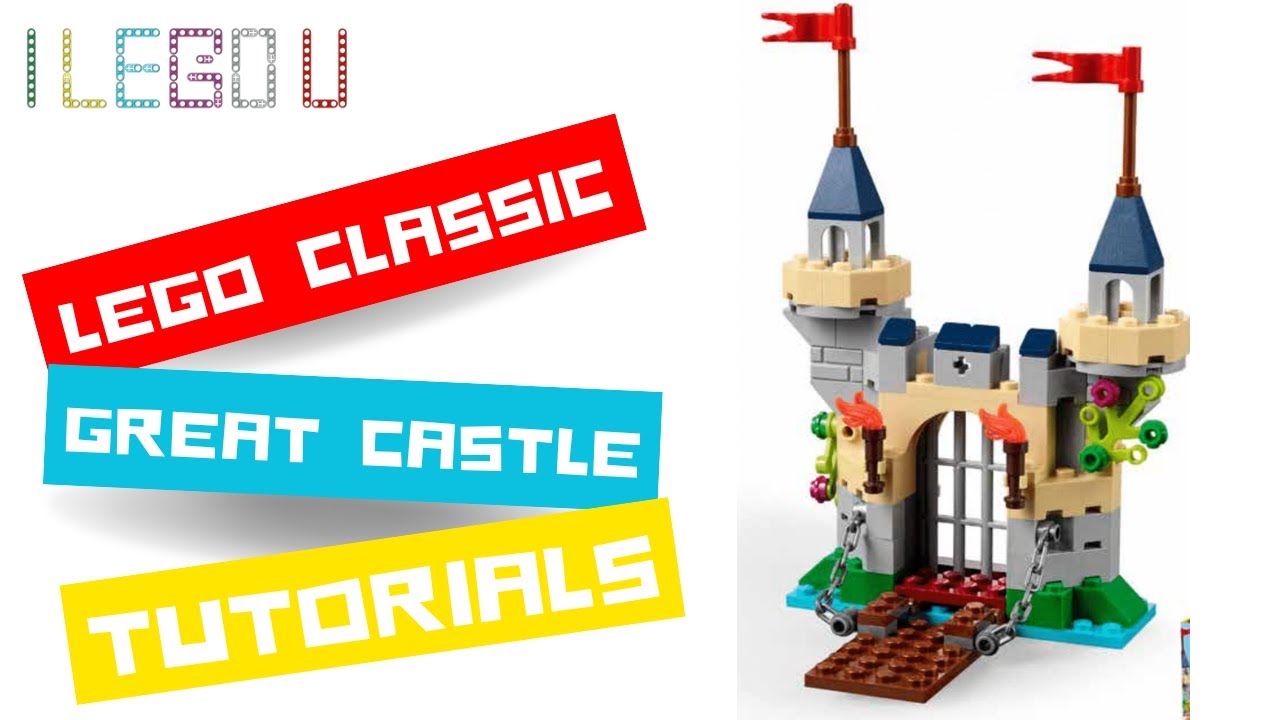 LEGO CLASSIC CASTLE Building Instruction - Lego Classic CASTLE Tutorial ...