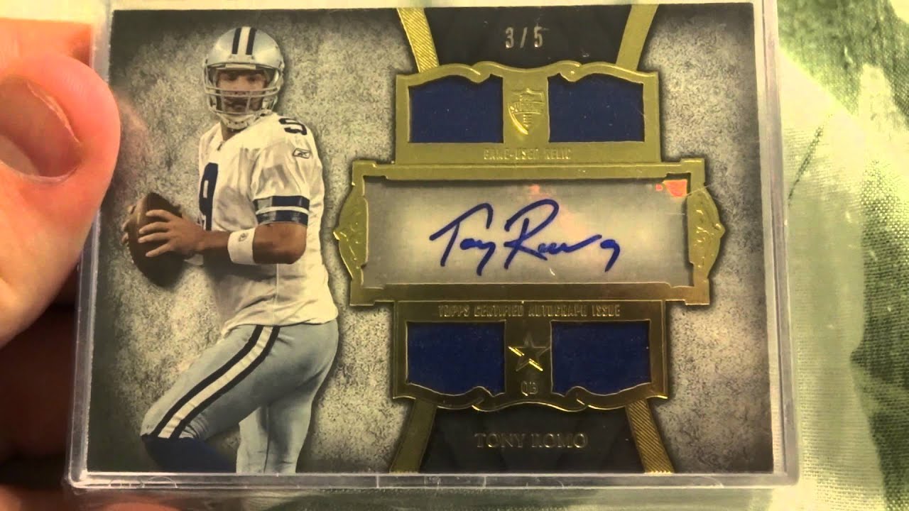 my top 10 football cards - YouTube