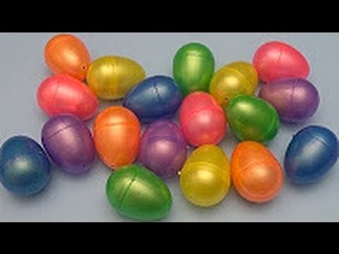 Colour Challenge! Can You Find the Right Coloured Surprise Egg Toys for ...